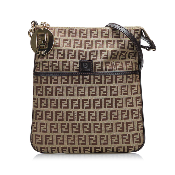 Fendi | Bags | Fendi Zucchino Crossbody Crossbody Bag | Poshmark